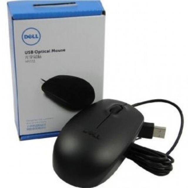 MOUSE - Dell Optical Wire Mouse (No need battery, ready to use with USB ...