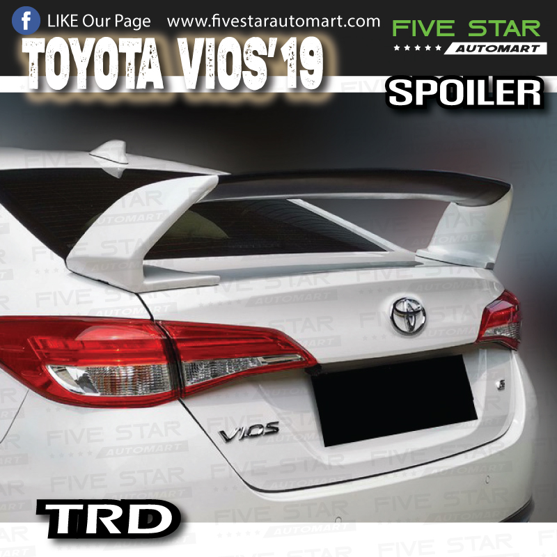 Toyota Vios 2019 TRD Spoiler | Shopee Malaysia