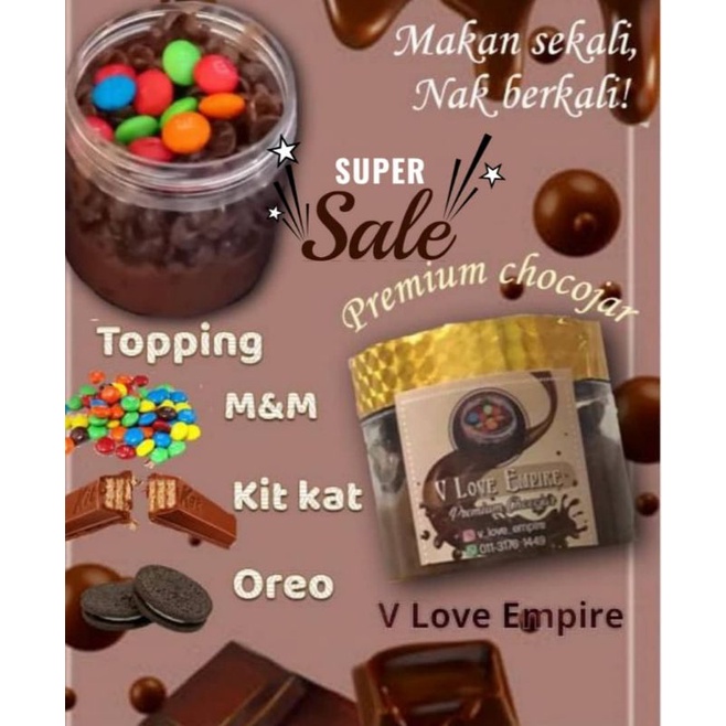 chocojar viral (150-ml) | Shopee Malaysia