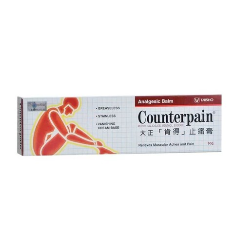 COUNTERPAIN ANALGESIC BALM 60G (Relieves Muscular Aches and Pain ...