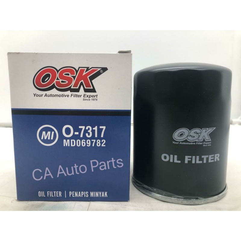 MITUSBISHI PAJERO, TRITION, CANTER, STORM,SORENTO OSK O-7317 OIL FILTER ...