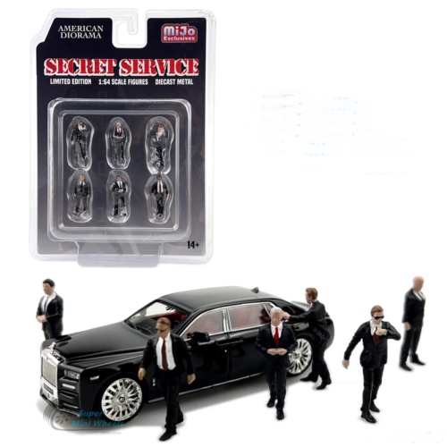 The American diorama 1/64 Secret Service diecast Figure | Shopee Malaysia