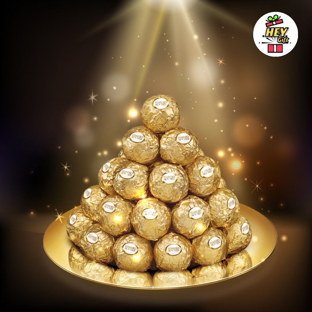 FERRERO ROCHER chocolate 1 pcs 🎁HEY GIFT Surprise Gift Box ADD ON DEAL🎁 ...