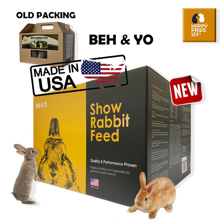 READYSTOCK Beh & Yo Show Rabbit Feed | Shopee Malaysia