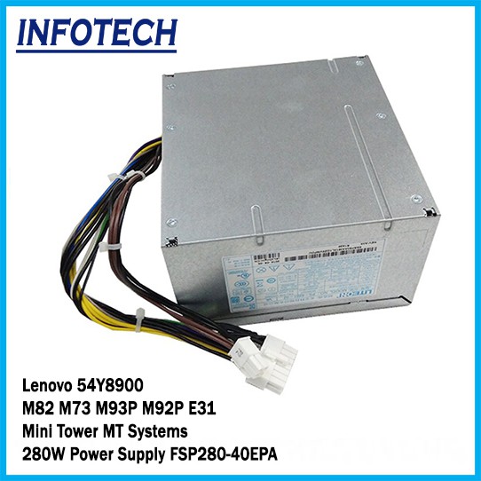 Lenovo ThinkCentre M82 M73 M93P M92P E31 MT Mini Tower Power Supply ...