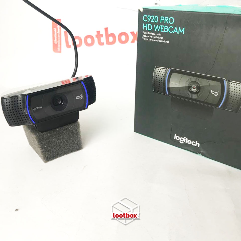 Webcam Full HD 1080p Autofocus Logitech/Logicool C920 [SECOND] | Shopee ...