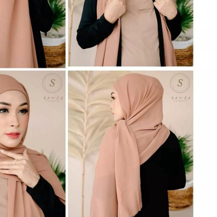 Pashmina Inner | Pashmina Ciput | Instant Pashmina Alternating 2 in 1 ...
