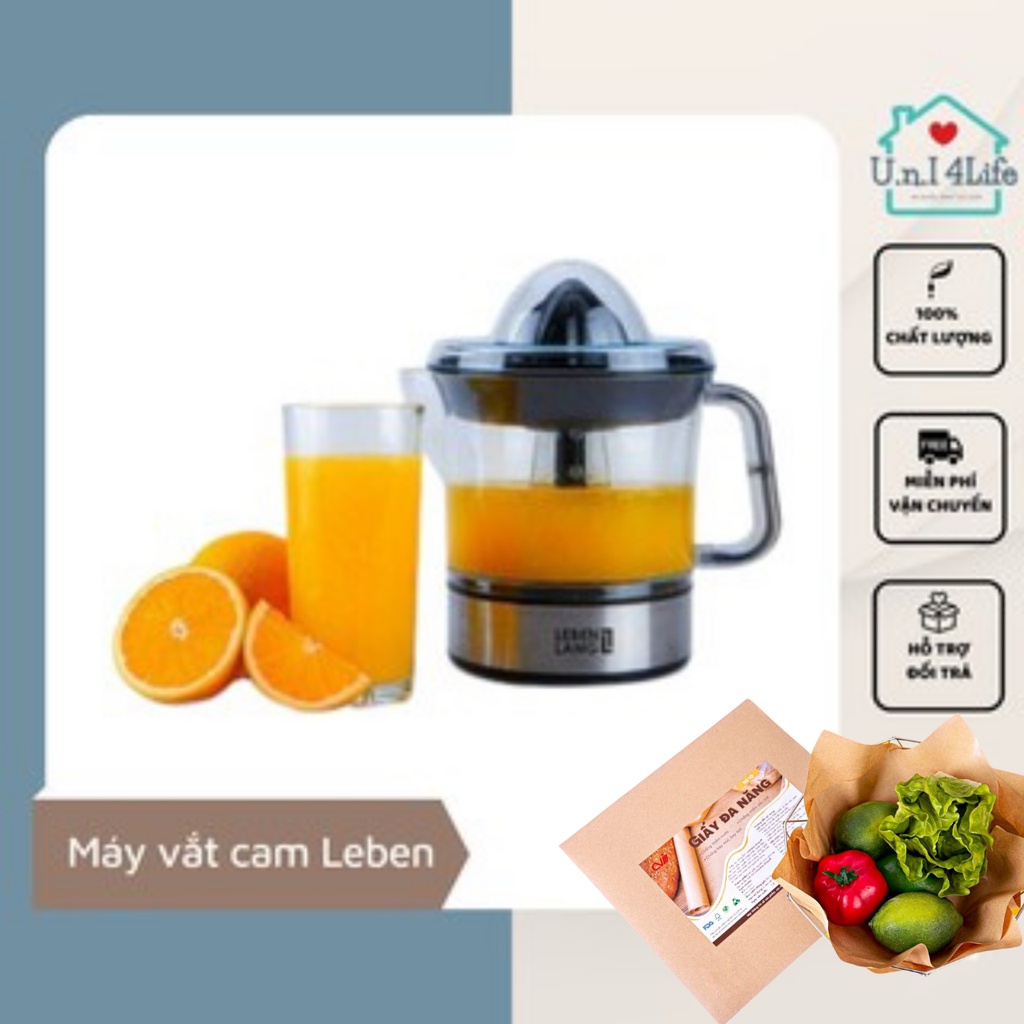German Leben Orange Juice Extractor 40W (0.7L) | Uni 4Life | Shopee ...