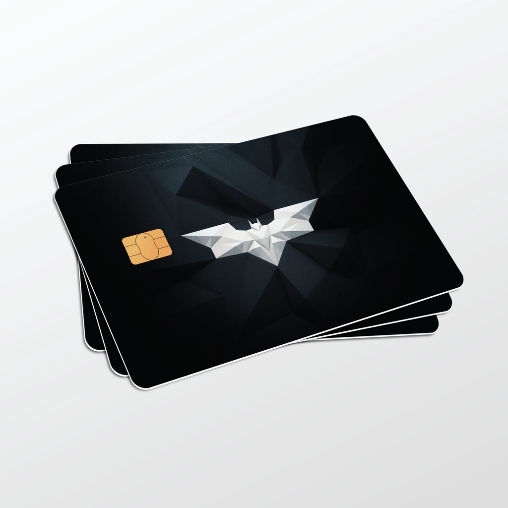 KapzLegacy Batman ATM Bank Sticker Card Cover Access Touch n Go Skin ...