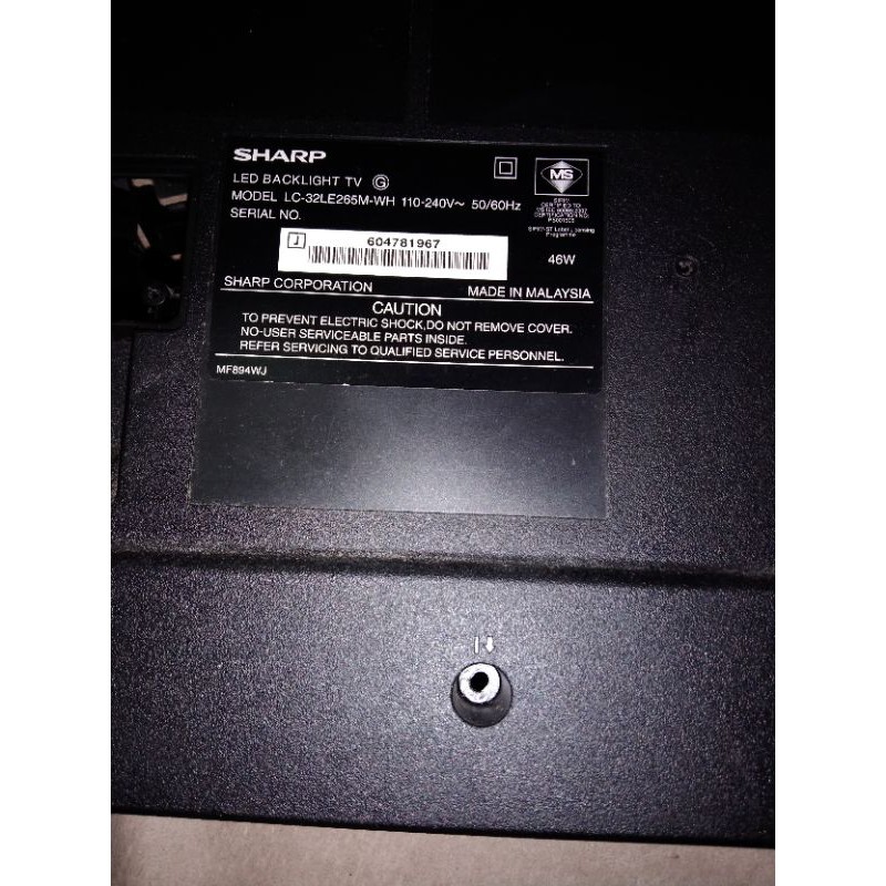 sharp led tv model lc32le265m stand | Shopee Malaysia