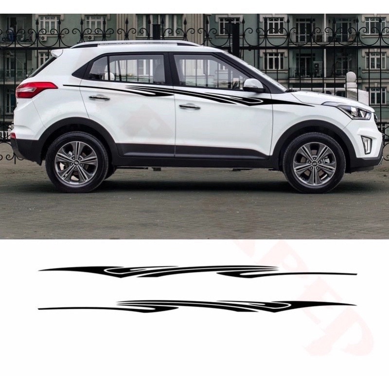 [Ready Stock]K299# Universal Cars Body Lining Vinyl Decal Stickers ...