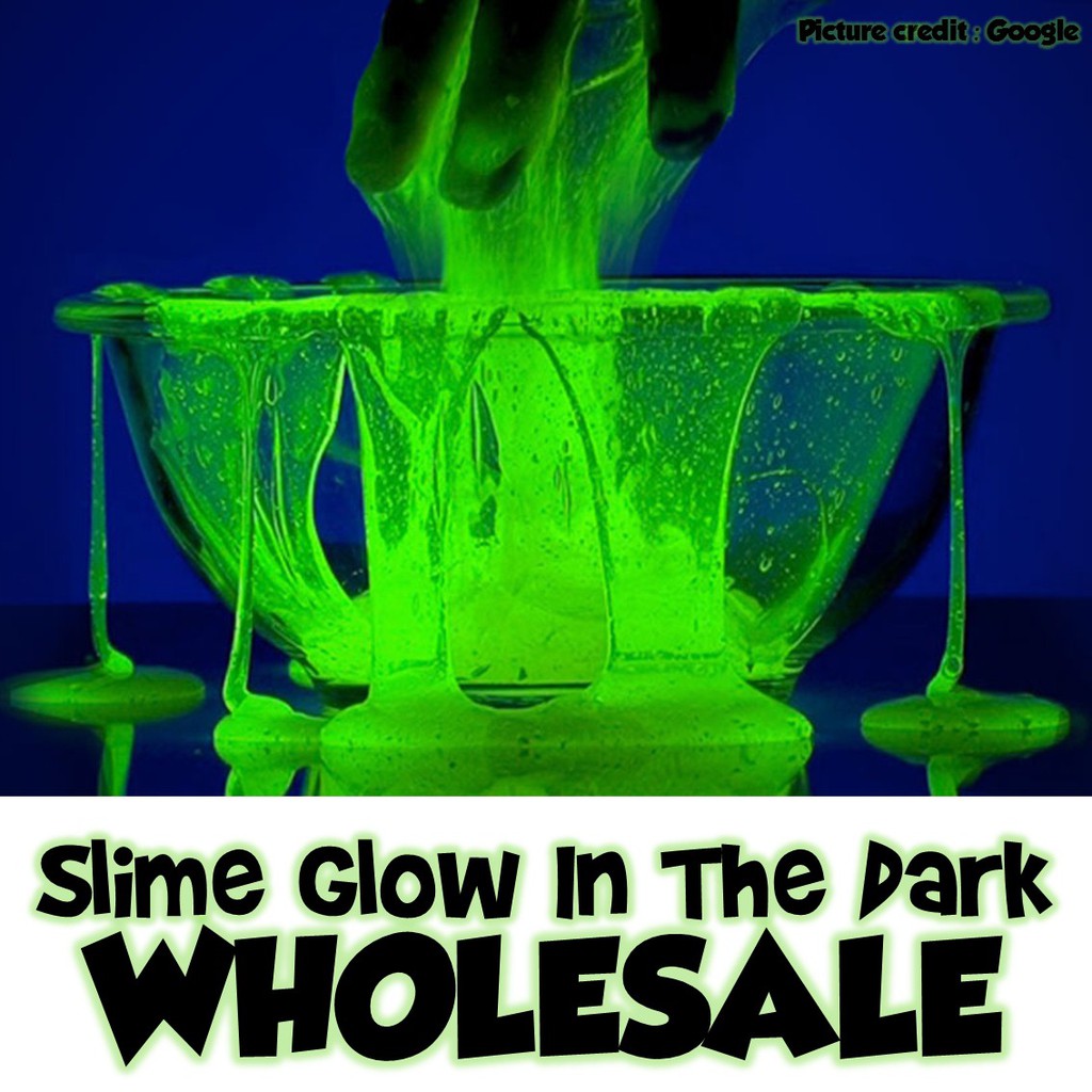 1000G / 1KG SLIME GLOW IN THE DARK WHOLESALE - slimebykaklyn | Shopee ...