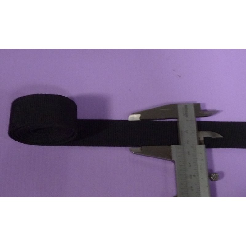 1 Inch Black X 1m/Braided Belt Webbing Sling Strap Binding 1m Price ...
