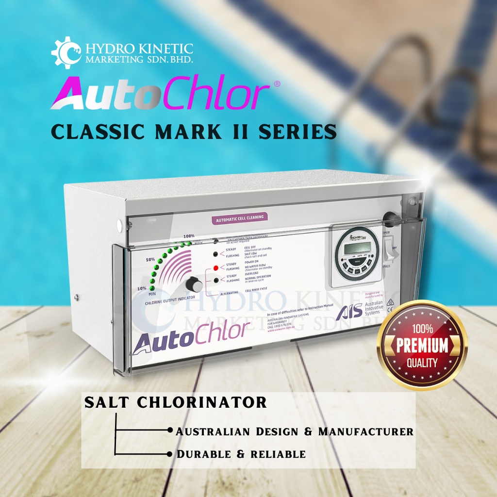 AIS RP92 SALT CHLORINATOR ( GENERATOR ) 92GR/HR WITH ELECTROLYSIS CELL ...
