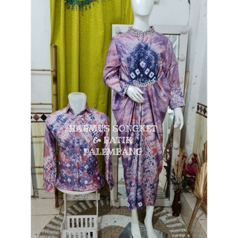 Original PALEMBANG JUMPUTAN KAFTAN DRESS COUPLE | Shopee Malaysia