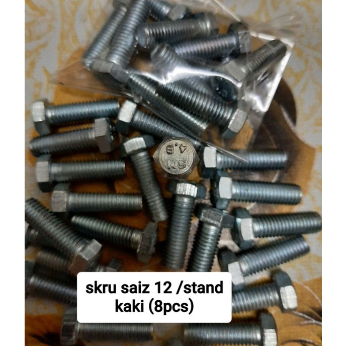 skru, nut, waser, pelbagai saiz clearance | Shopee Malaysia