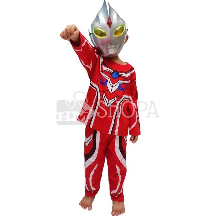 Hm Ultraman Suit | Ultraman Children's Costume Suit FREE Mask | Shopee ...