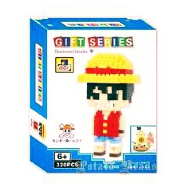 QCF ONE PIECE'S LUFFY DIAMOND BLOCKS 9503-DB | Shopee Malaysia