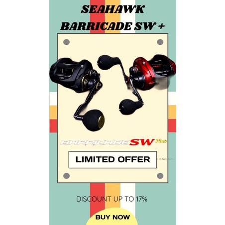 SEAHAWK BARRICADE SW PLUS (2022 MODEL) | Shopee Malaysia