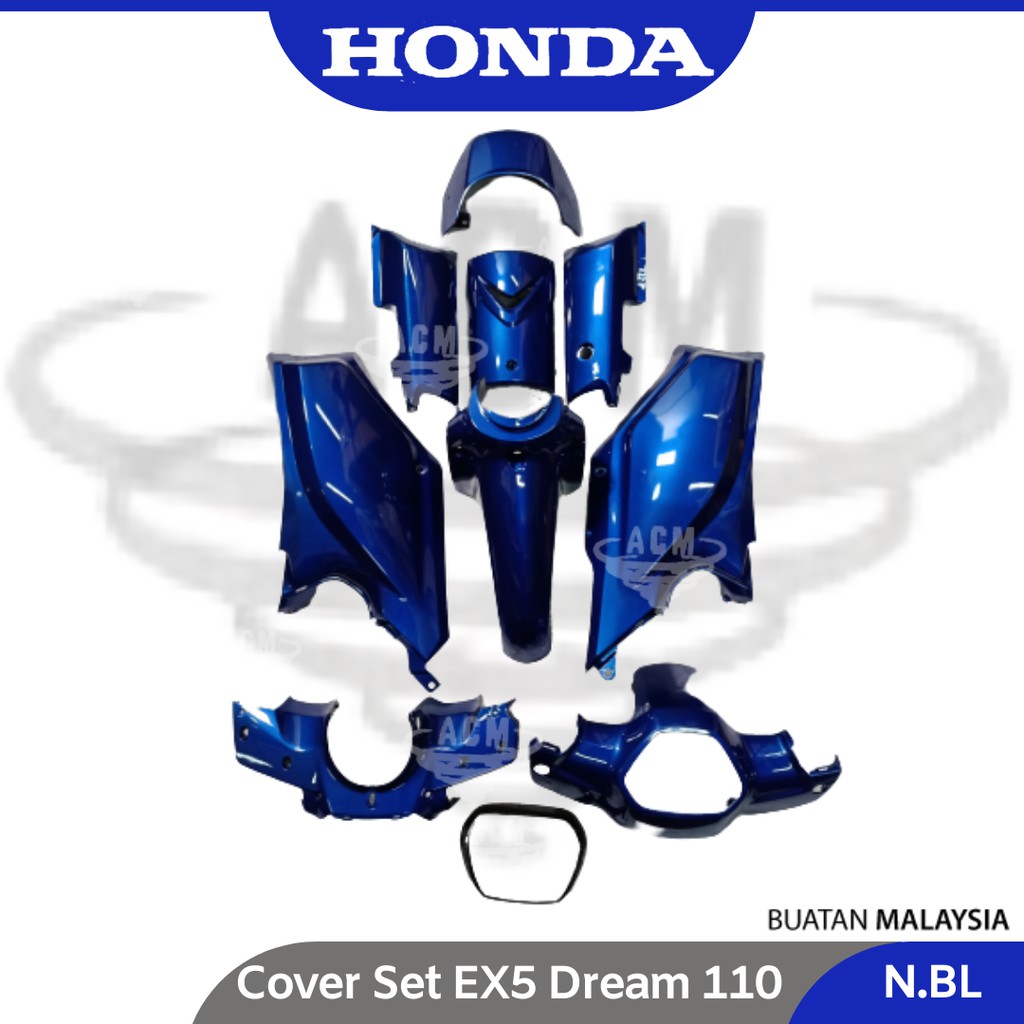 HONDA EX5 Dream 110 Carburetor Full Body Cover Set Color Parts Coverset Kaver Caver Bodyset ...