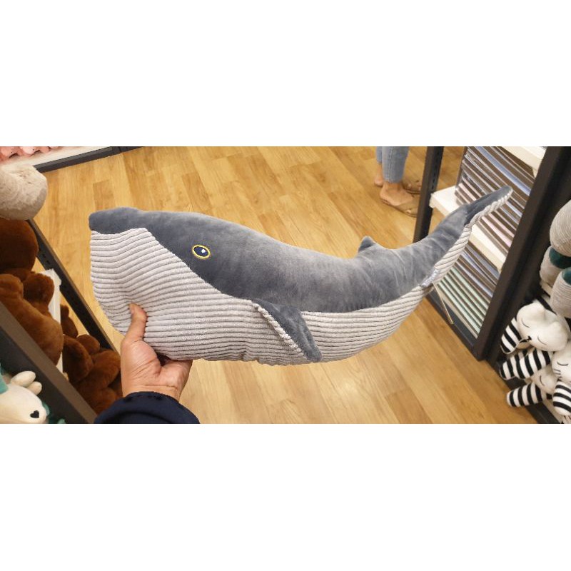 Soft Toy Whale🐳🐳🐳~ Patung ikan paus yang lembut dan sedap dipeluk 🐳🐳😊 ...