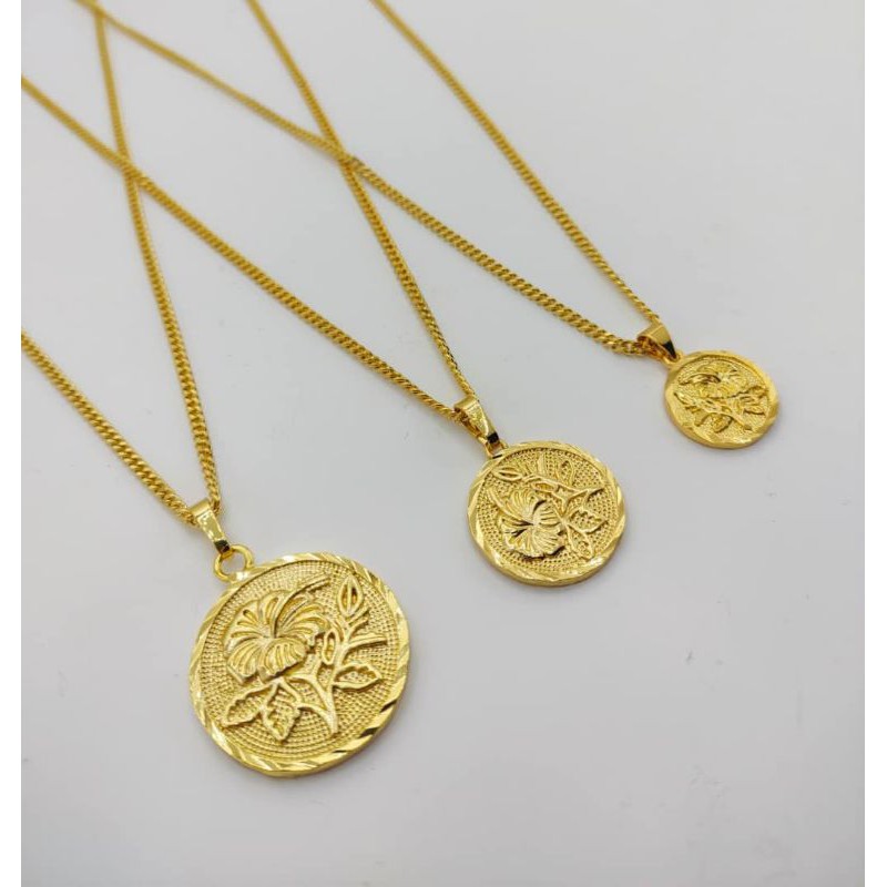 Emas Sadur Korea 24k Rantai Leher + Loket💥 Harga Termurah | Shopee Malaysia