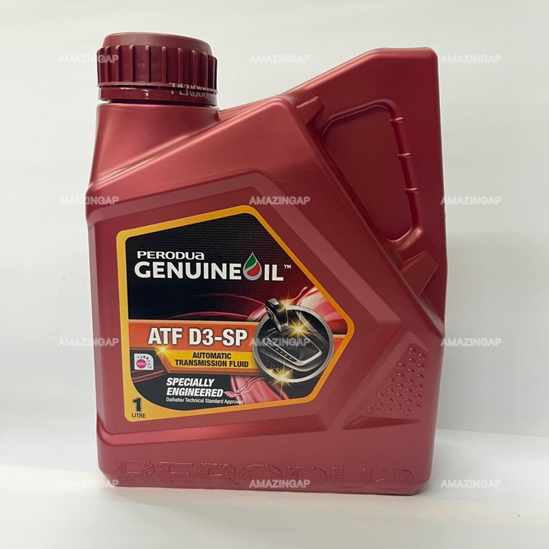 100% Original PERODUA ATF D3 SP 1L BEZZA AXIA ,ALL MYVI ALZA Automatic ...
