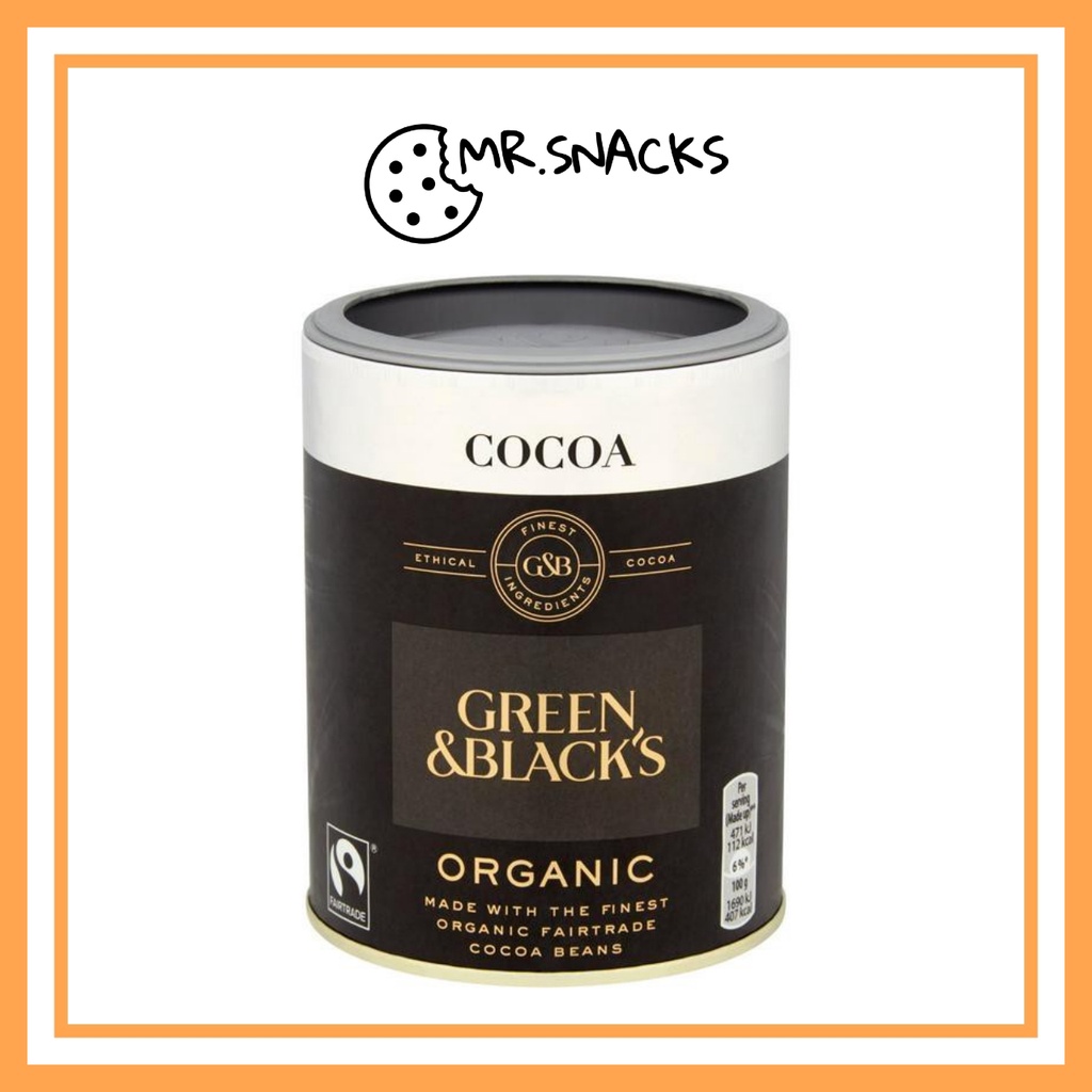 Green Blacks Organic Cocoa Powder 125g | Shopee Malaysia