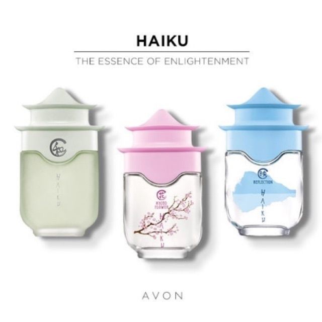 AVON Haiku Series Eau De Parfum Sprays 50ml (Haiku Classic/Haiku Kyoto ...