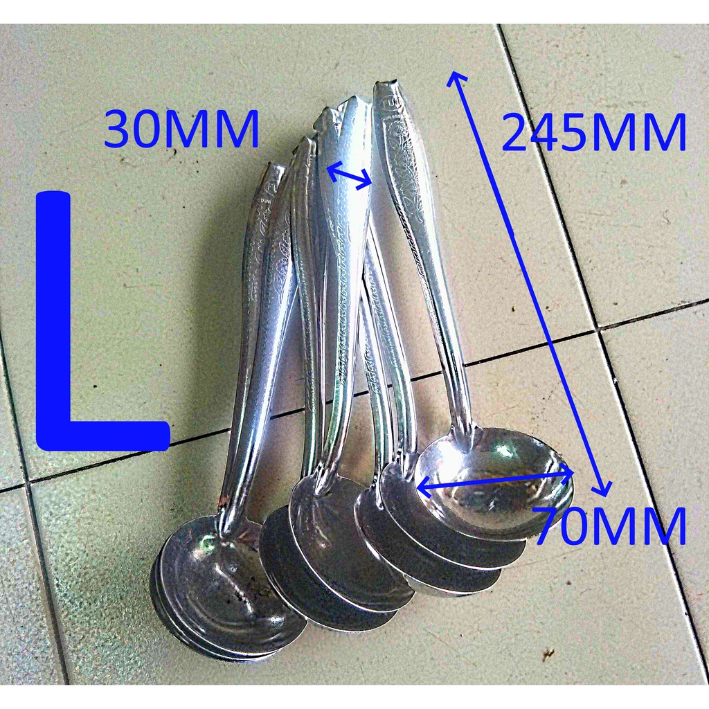 SENDUK GULAI/SUP PEMEGANG BESI PELBAGAI SAIZ | Shopee Malaysia