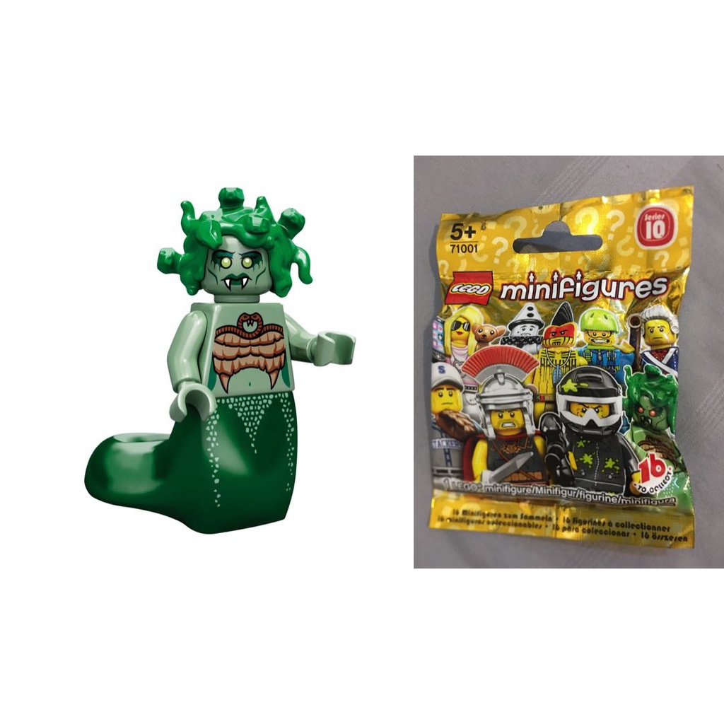 LEGO 71001 Minifigures Series 10 - No.2 Medusa [MISP] | Shopee Malaysia