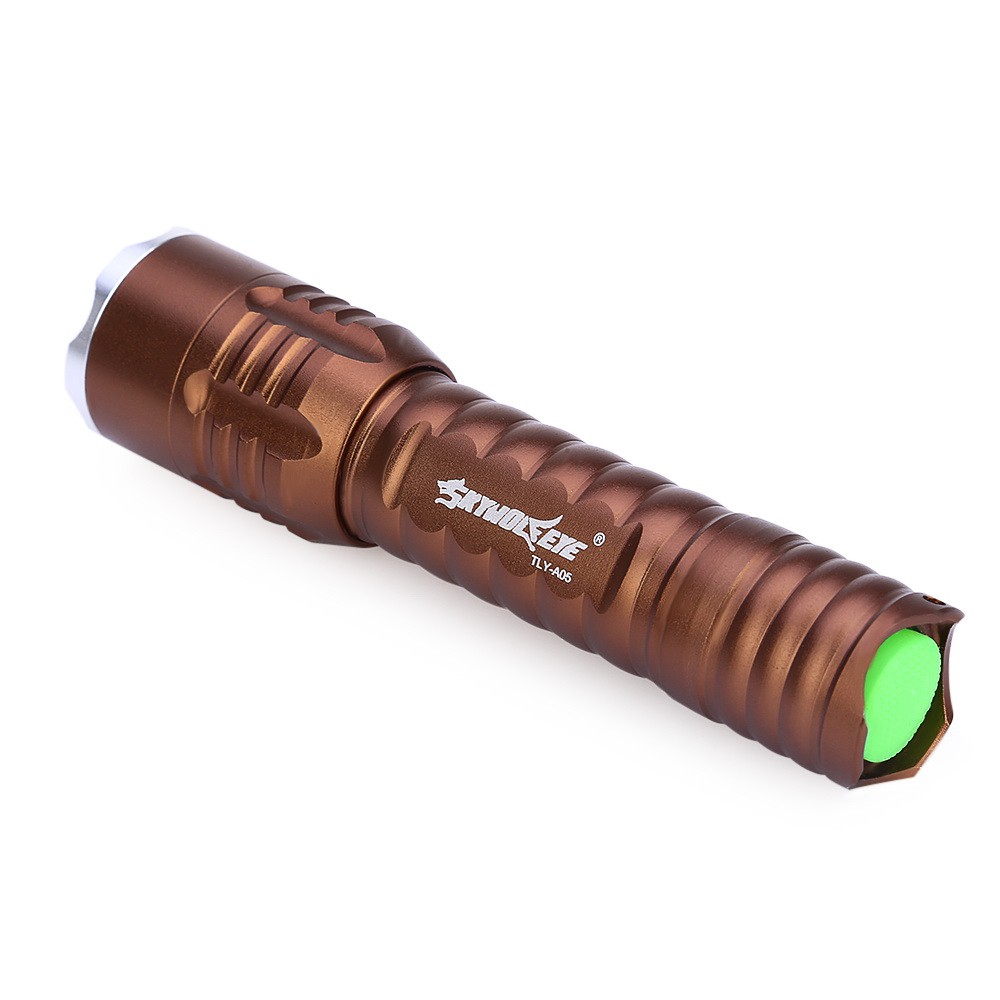 SKYWOLFEYE A05 3W 300LM CREE XPE LED FLASHLIGHT WITH 3 MODES (BROWN ...