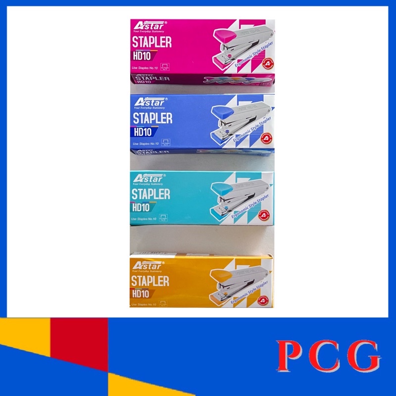 ASTAR STAPLER (HD-10) ASSORTED COLOUR | Shopee Malaysia
