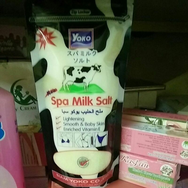 yoko scrub spa milk salt 300g | Shopee Malaysia