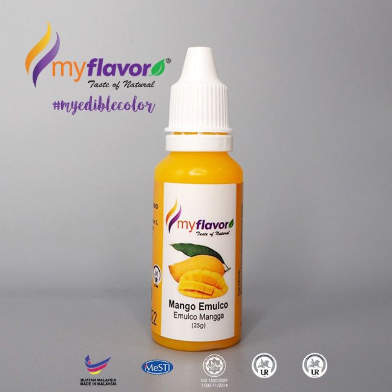 MyFlavor Edible Food Emulco/Flavour 25g each My Flavor Halal Perisa ...