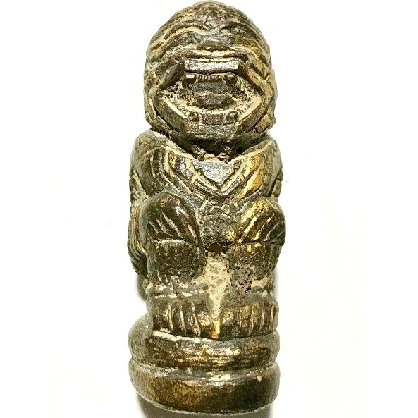 BLACK MAGIC PHRA HANUMAN LP SOON HARMPROOF LIFE PROTECTION WEALTH RARE ...