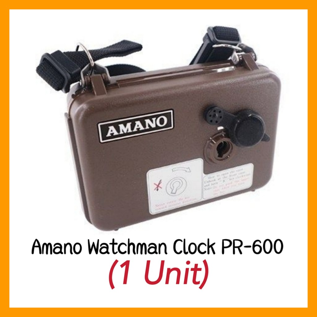 Amano Watchman Clock PR-600 (100% Made In Japan) | Shopee Malaysia