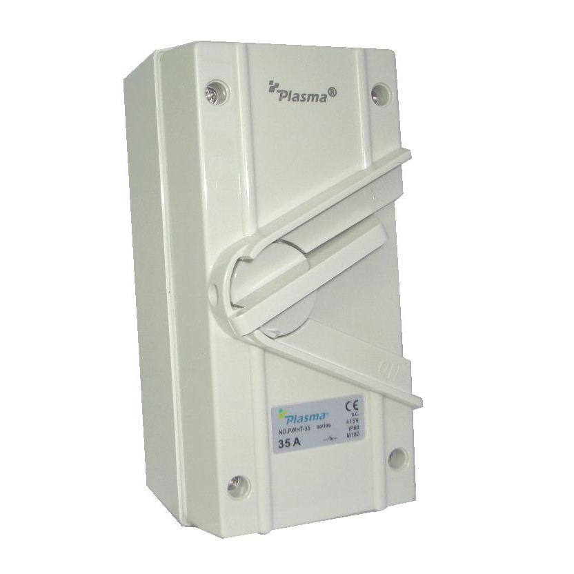 Plasma IP66 PWHT 20A - 63A 3 pole Weatherproof Isolator | Shopee Malaysia