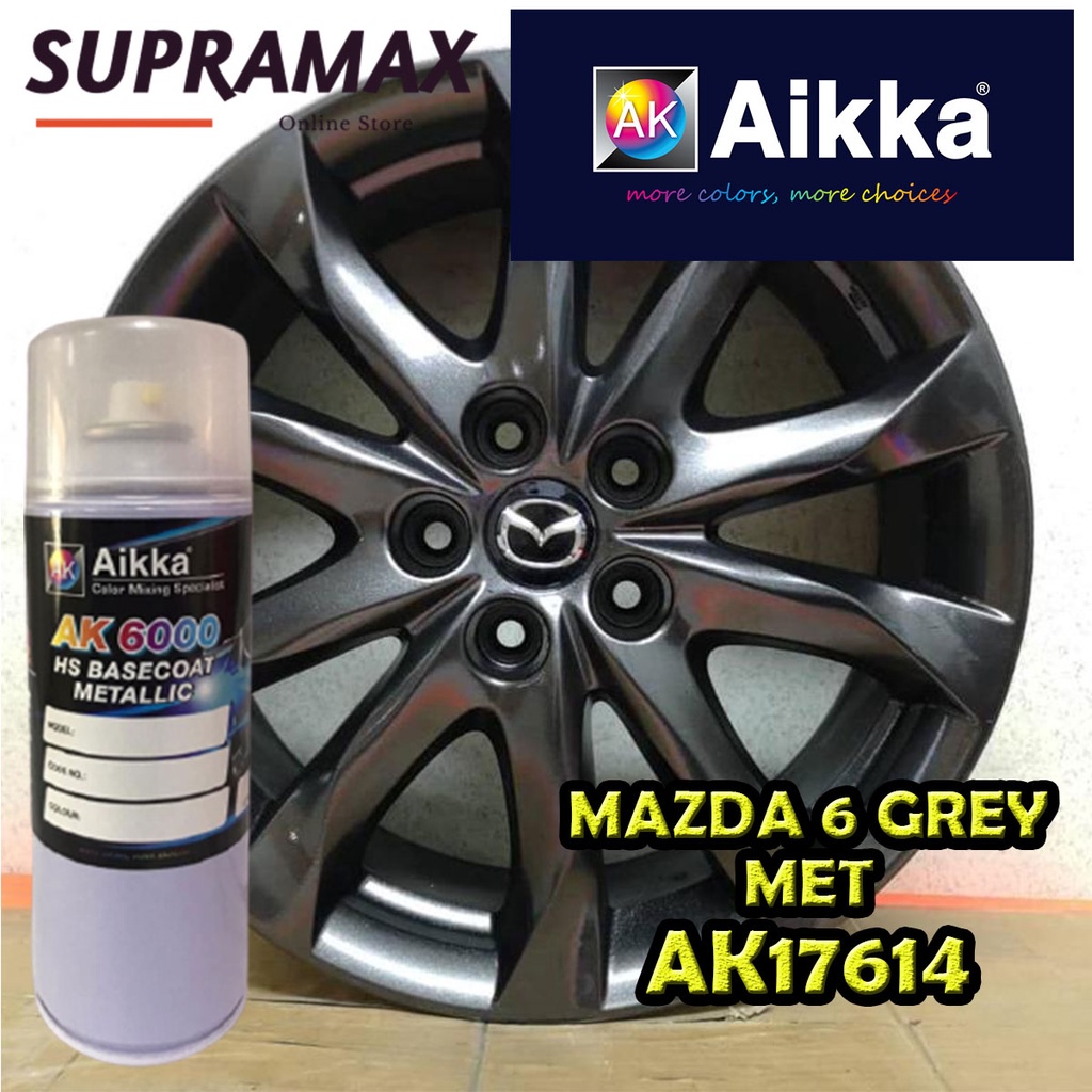 [Sport Rim Paint Mazda 6 Grey Met WL44/ AK17614] AIKKA Sport Rim 2K ...
