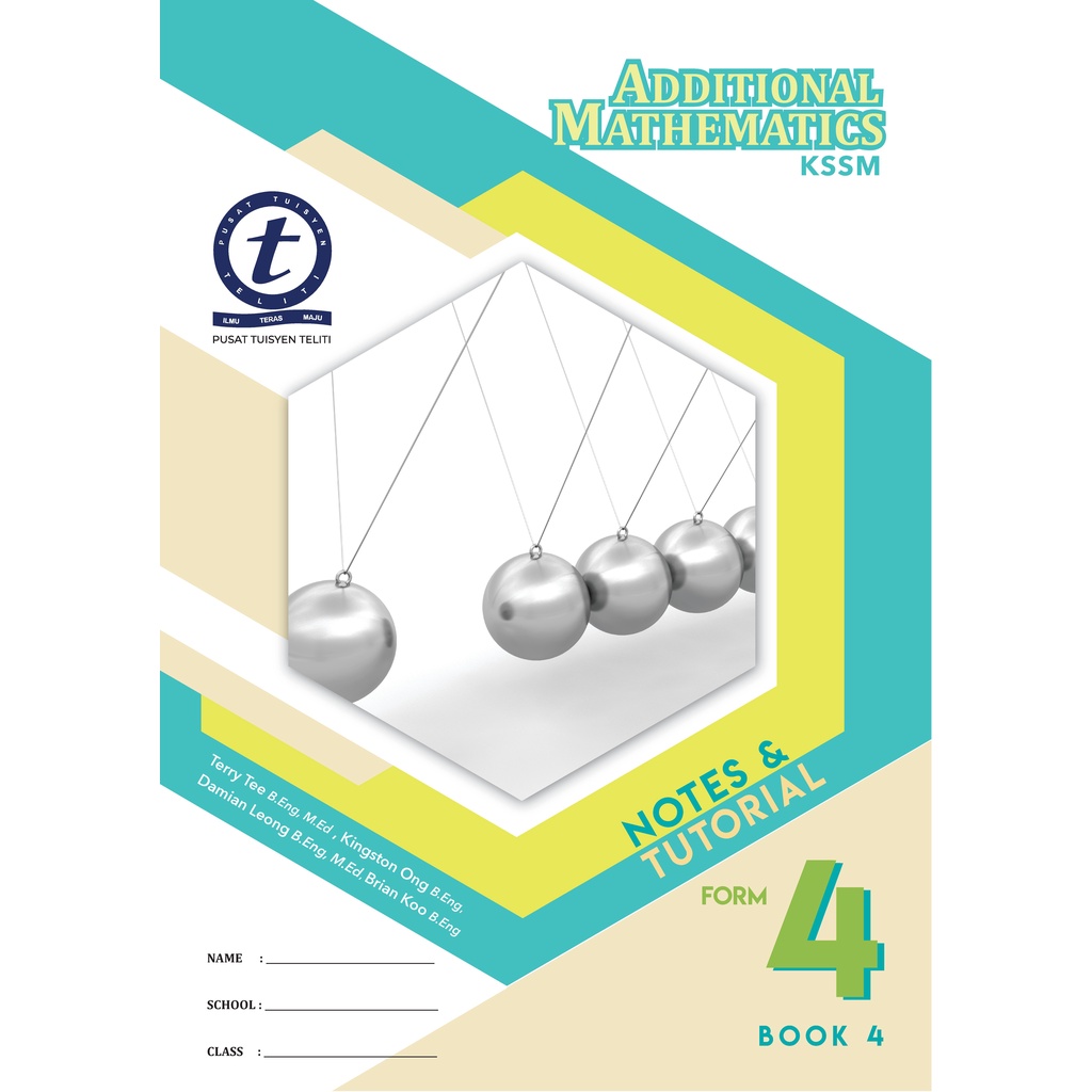 FORM 4 ADDITIONAL MATHEMATICS ECOURSES (English) | Shopee Malaysia