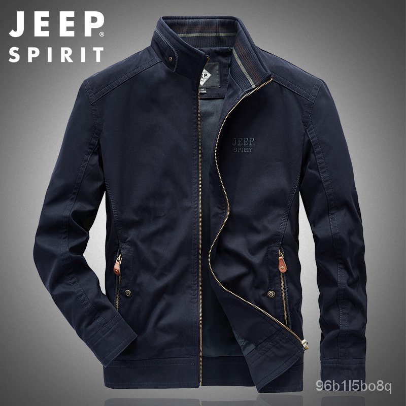 JEEP SPIRIT Autumn Winter Jacket Men Coats Military Jacket Male Loose ...