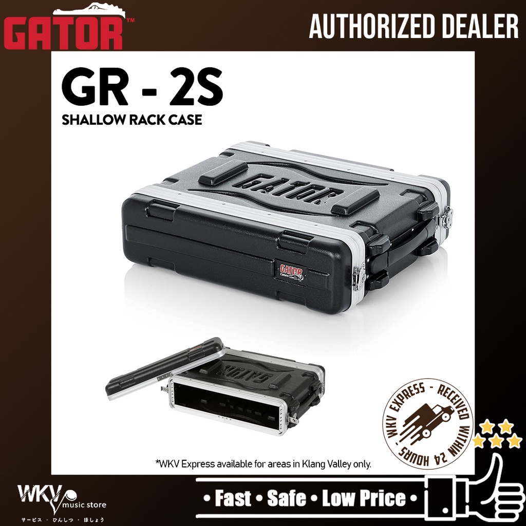 Gator GR-2S 2U Shallow Rack Case (GR2S) | Shopee Malaysia
