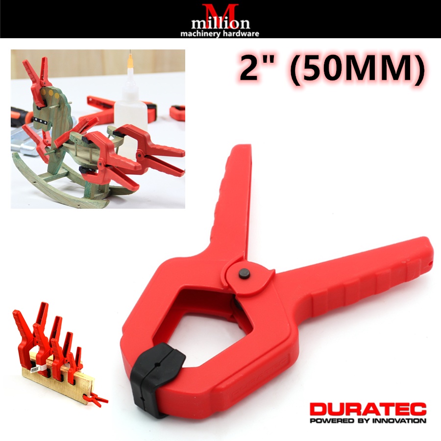 825 Duratec 2" 3" 4" 6" 7" woodworking plastic spring clamp strong A ...