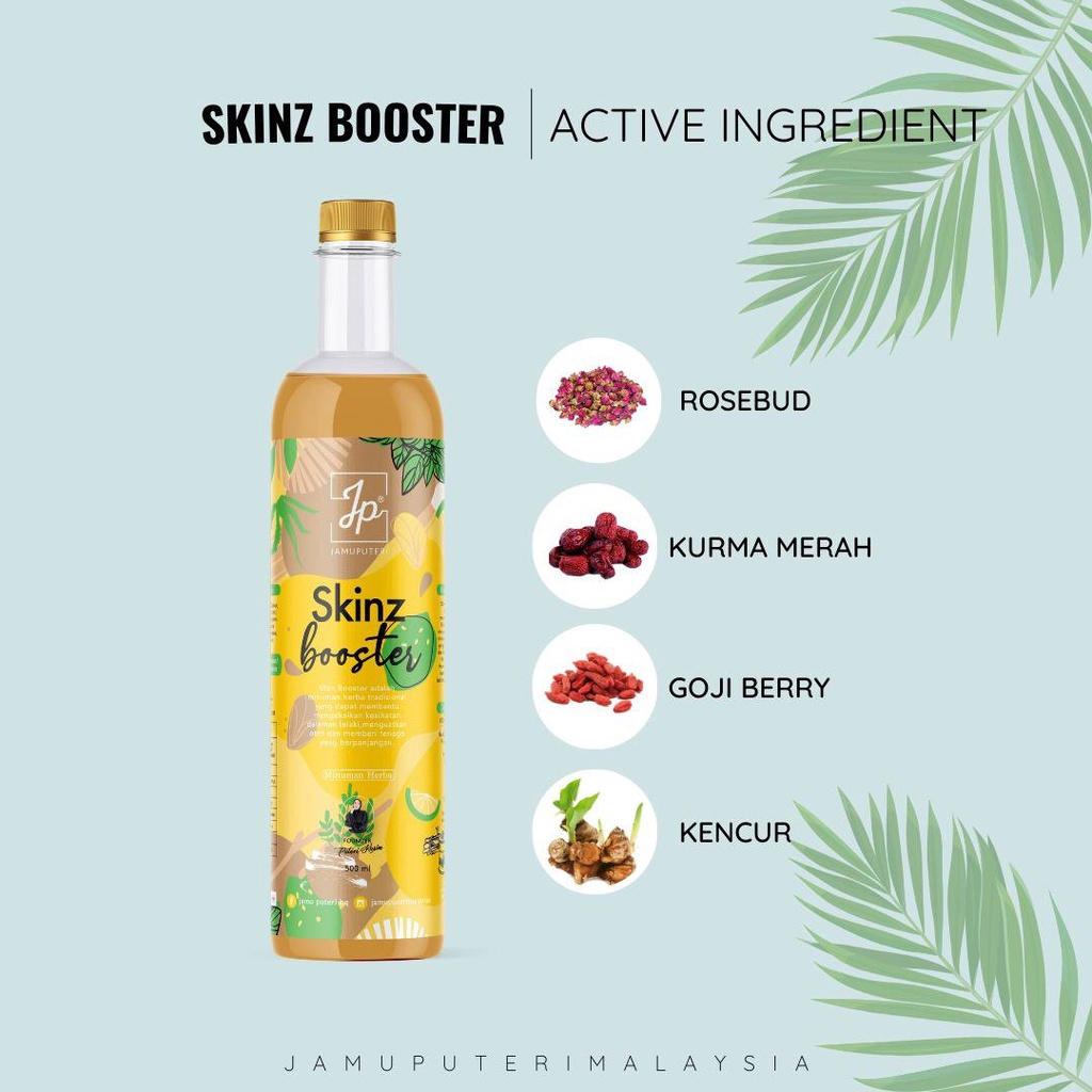 JAMU PUTERI MALAYSIA 100% ORIGINAL HOMEMADE 🔥SKINZ BOOSTER🔥 | Shopee ...