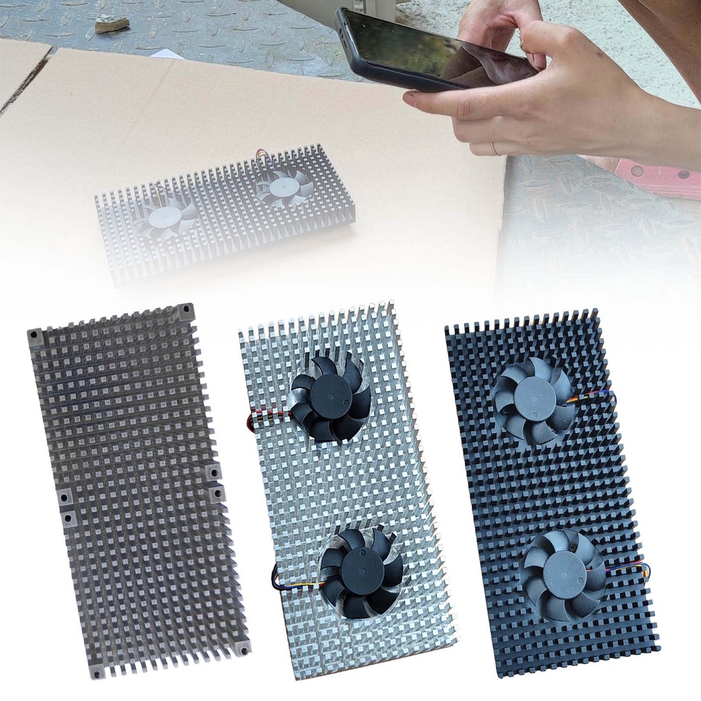 Ultra Thin Aluminum Mechanical Hard Disk Cooler Heat Sink For Geforce ...