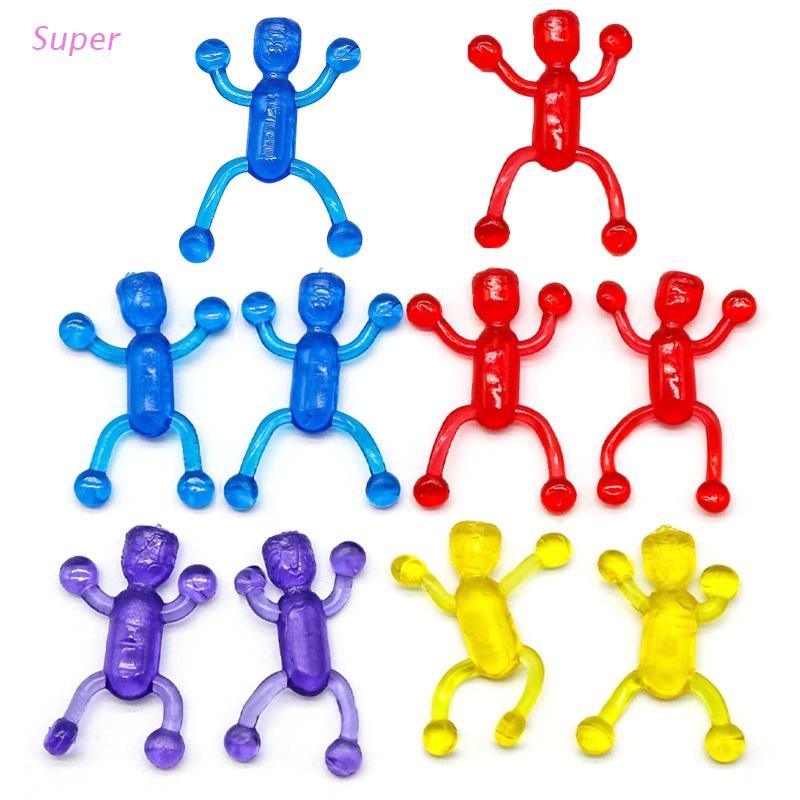 Best 10Pcs/set Window Crawler Men Sticky Rolling Men Sticky Stretchy ...