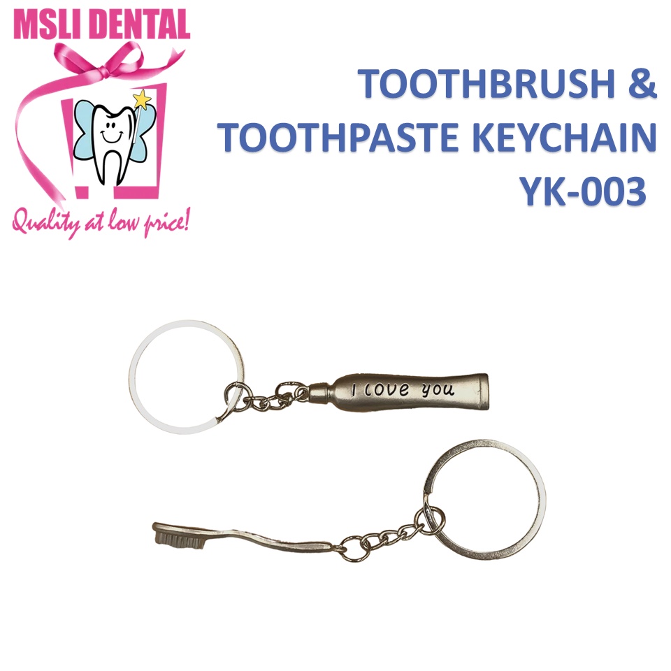 Toothbrush & Toothpaste Keychain (YK-003) | Shopee Malaysia