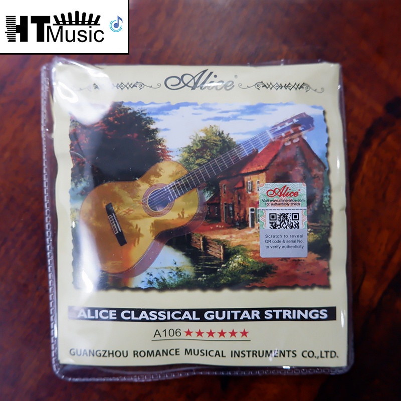 Alice AW106 Classic guitar strings (1 set of 6 strings) | Shopee Malaysia