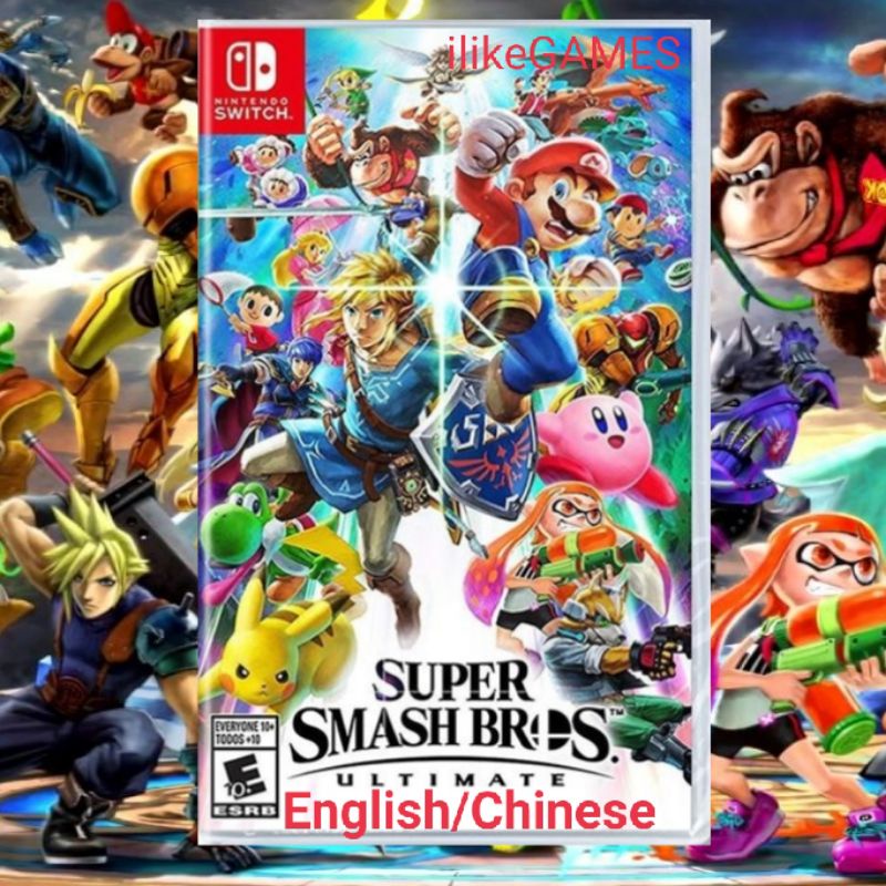 💥USA_Eng/Chi💥 Nintendo Switch NS Super Smash Bros Ultimate ssbu Chi/Eng ...