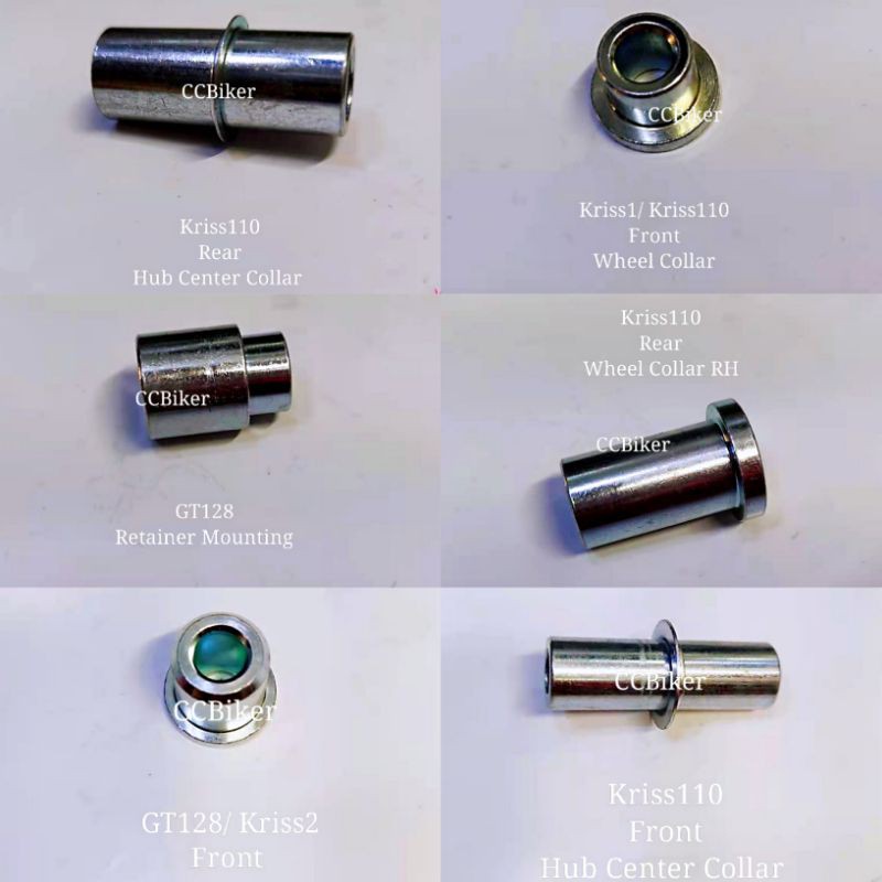 Kriss Front Rear Wheel Collar/ Distance Collar/ Bush Tayar/ Hub Center ...